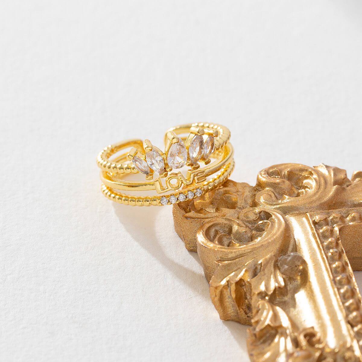 OUTLET Anillo Historia Amor - Venta por mayor de accesorios